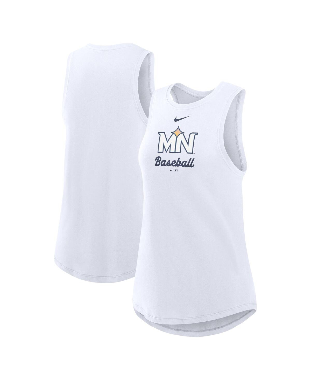 Click here for Nike Womens White Minnesota Twins City Connect Tri... prices