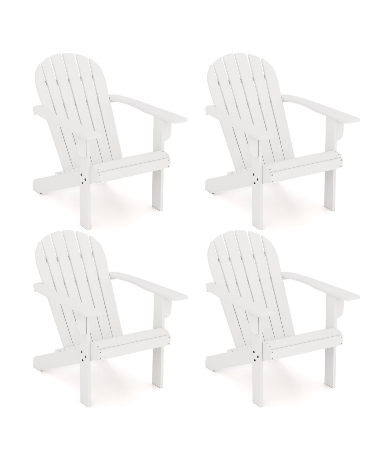 Click here for Gymax 2PCS Patio Adirondack Chair w/ Inclined Seat... prices