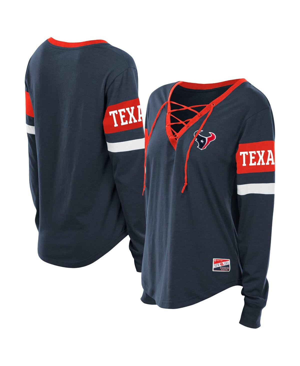 Click here for New Era Womens Navy Houston Texans Plus Size Throw... prices