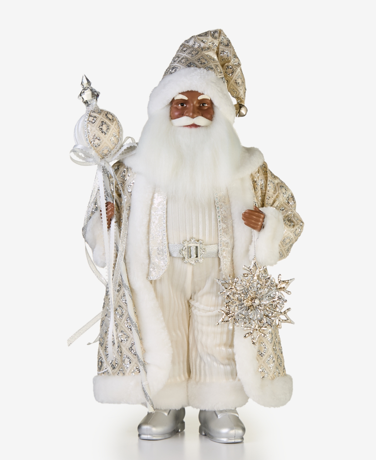 Click here for Holiday Lane Opulence African American Standing Sa... prices