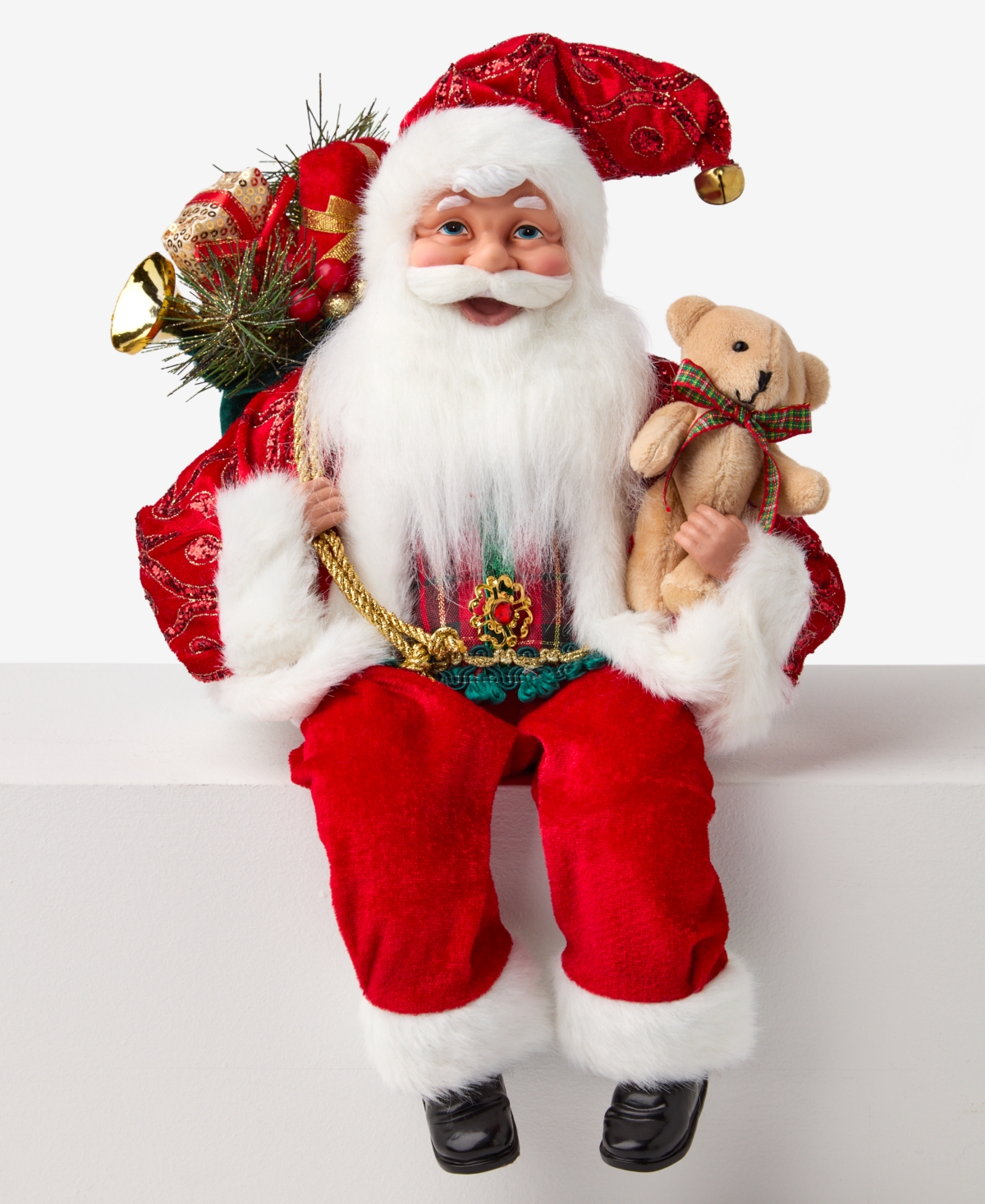 Click here for Holiday Lane Heritage Sitting Santa  Macys Exclusi... prices