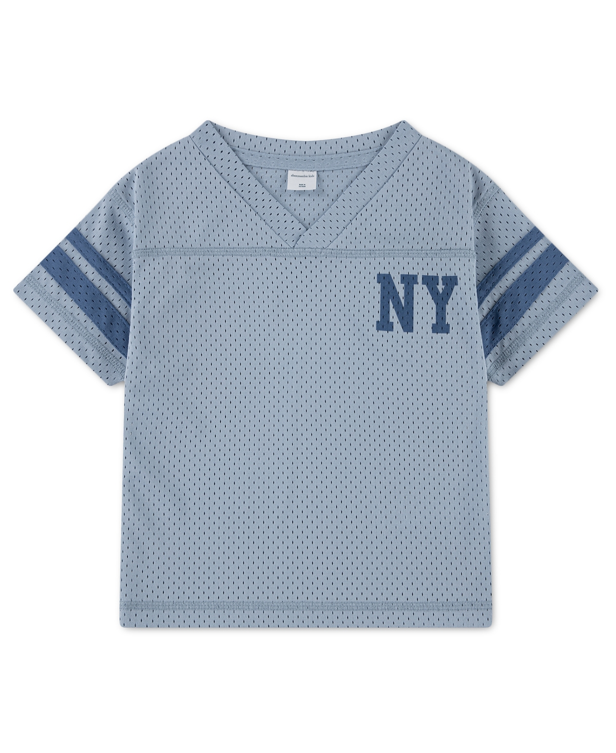Click here for abercrombie kids Boys Football Jersey T-Shirt - Bl... prices