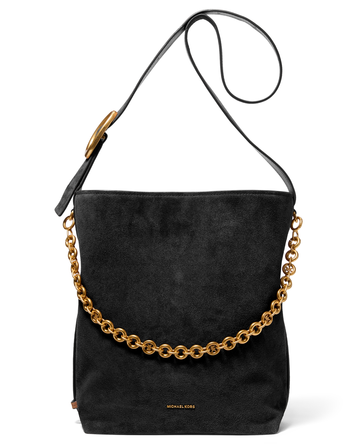 Click here for Michael Michael Kors Nolita Small Bucket Bag - Bla... prices