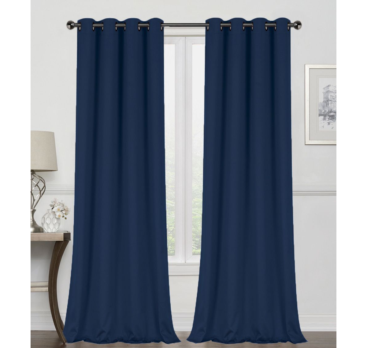 Click here for Kate Aurora 2 Piece For Extra Long Windows Grommet... prices