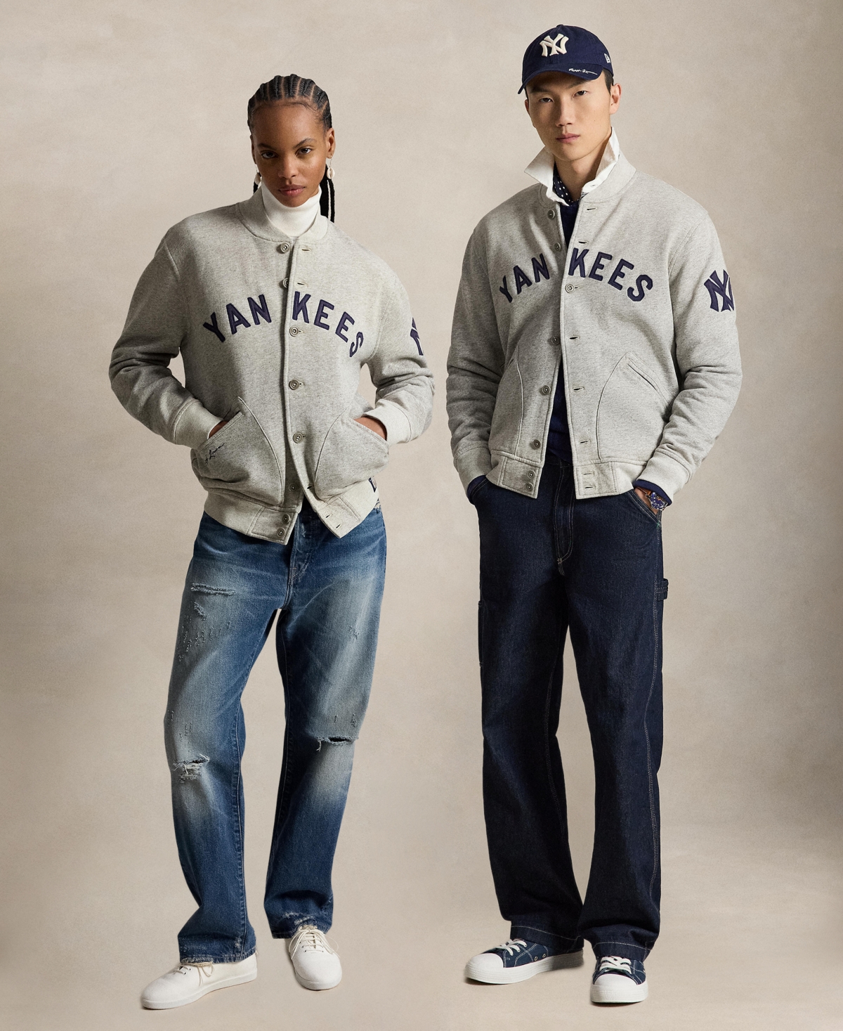 Polo Ralph Lauren Mens and Womens Long-Sleeve Sweatshirt - Loft Heather