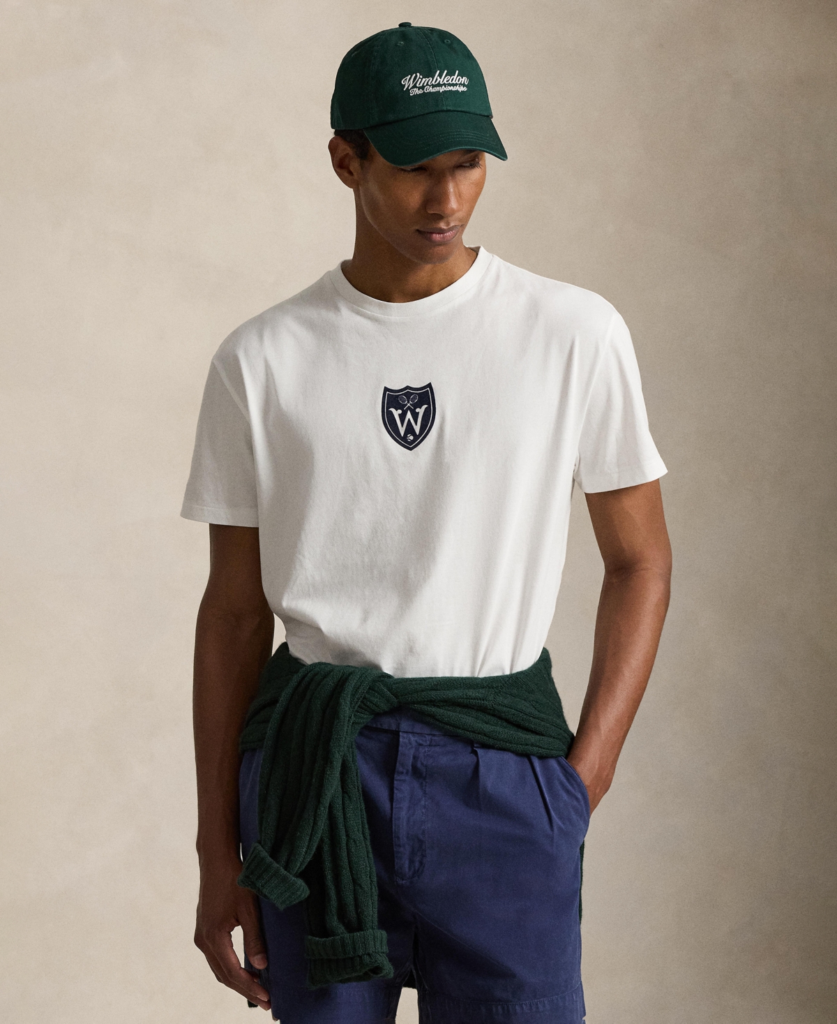 Click here for Polo Ralph Lauren Mens Wimbledon Print T-Shirt - W... prices