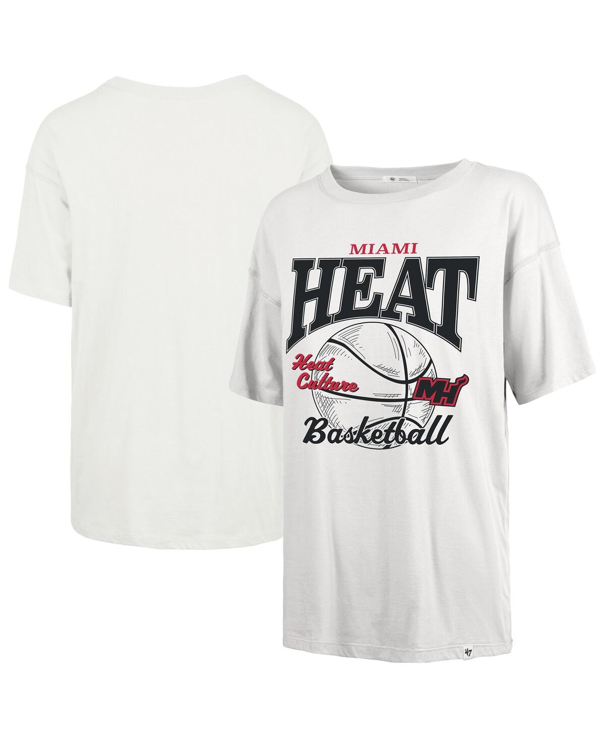 Click here for 47 Brand Womens White Miami Heat City Edition Down... prices