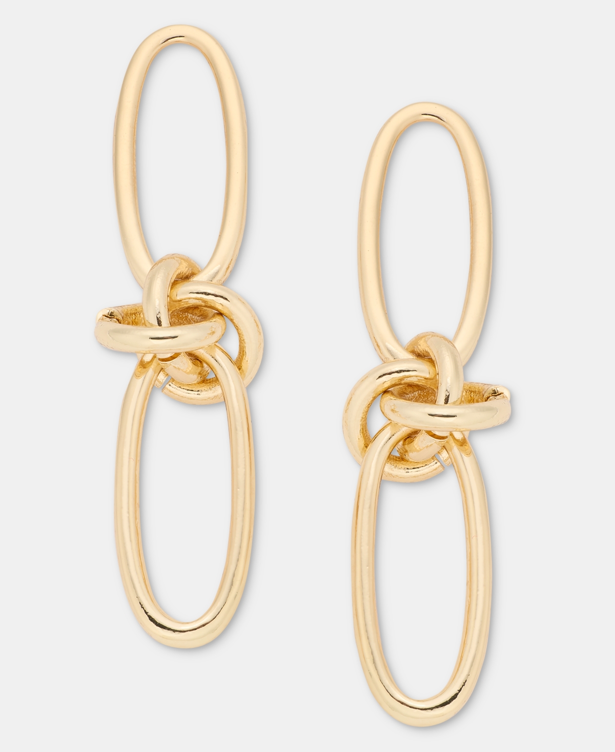 Click here for On 34th Knotted Link Linear Drop Earrings  Macys E... prices