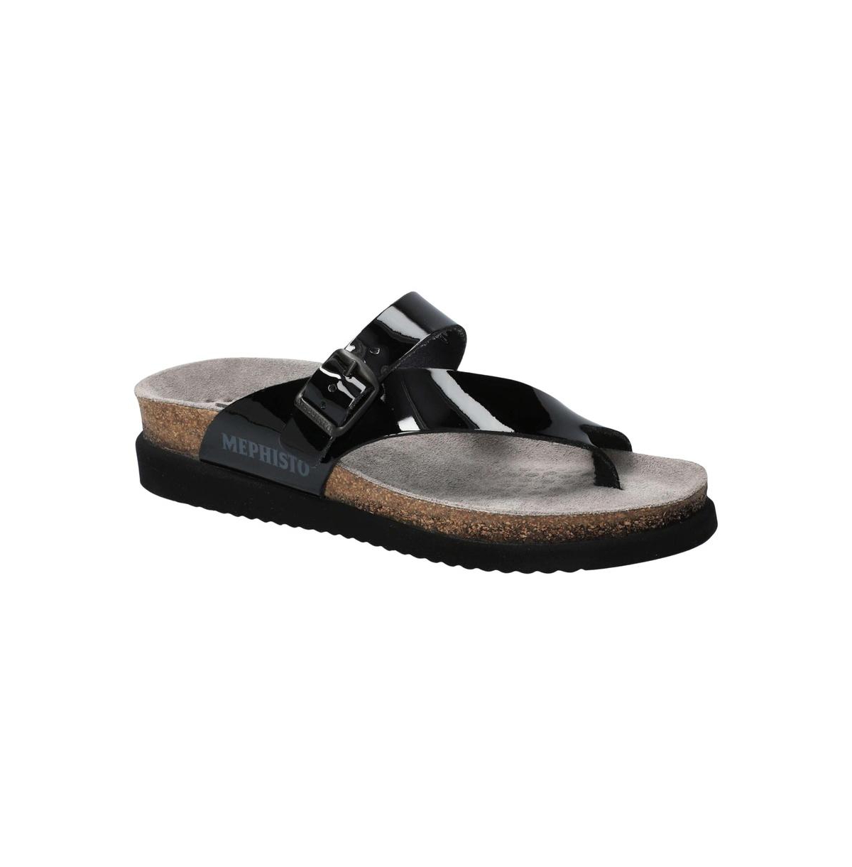 Click here for Mephisto Womens Helen Classics Sandal - Black pate... prices