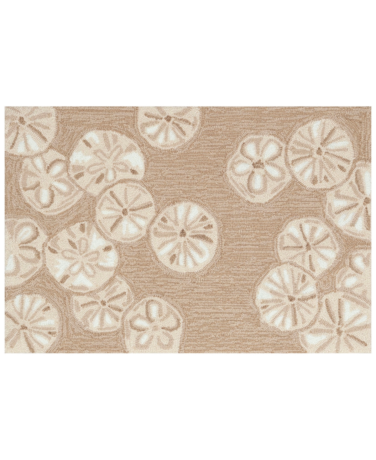 Click here for Liora Manne Capri Sea Biscuit 2x3 Area Rug - Camel prices