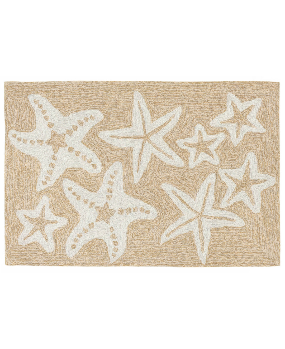 Click here for Liora Manne Capri Starfish 18x26 Area Rug - Neutra... prices