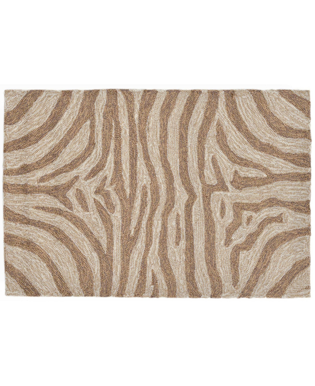 Click here for Liora Manne Ravella Zebra 2x3 Area Rug - Brown prices
