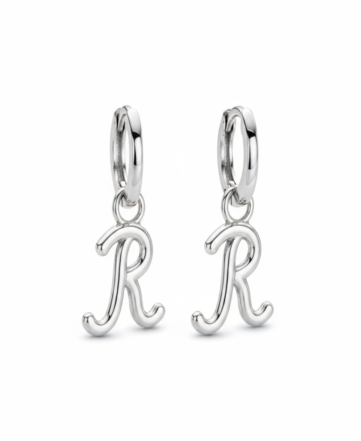 Click here for Oak & Luna Mini Signature Initial Huggie Earrings... prices