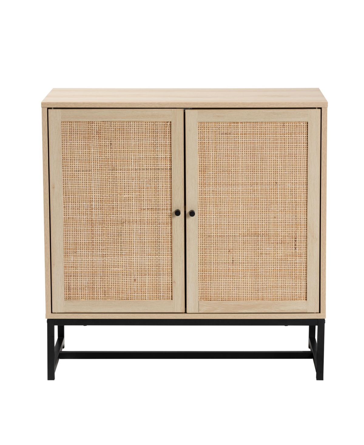 Click here for Caterina 31.5 Rattan Mid-Century Storage Cabinet -... prices