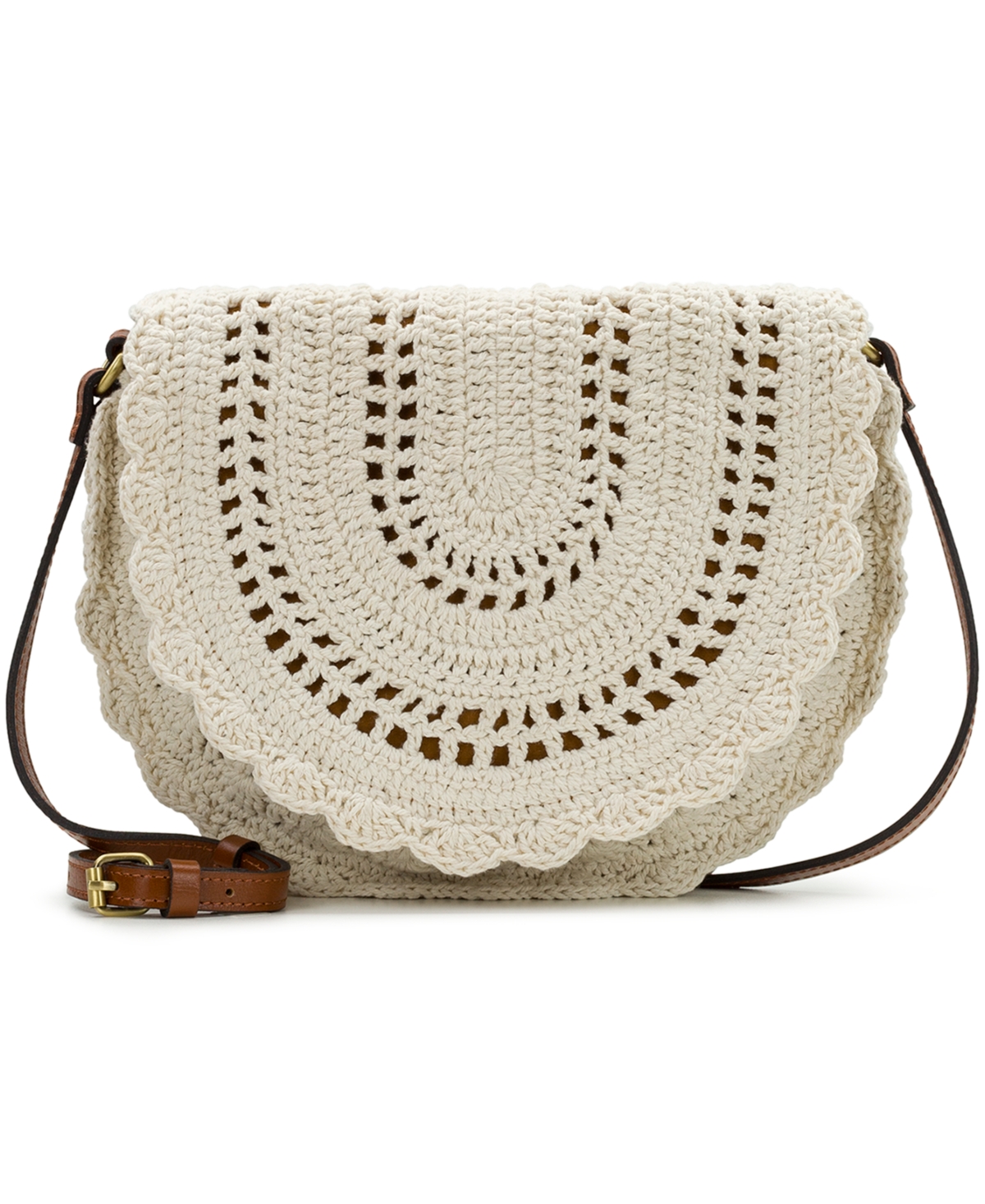 Click here for Patricia Nash Nikita Small Crossbody Bag - Natural prices