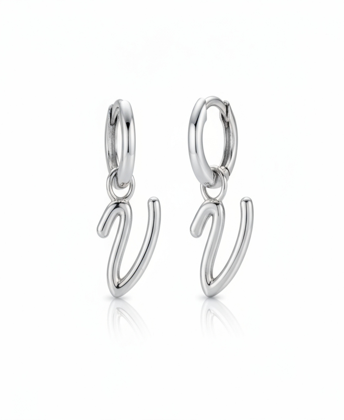 Click here for Oak & Luna Mini Signature Initial Huggie Earrings... prices