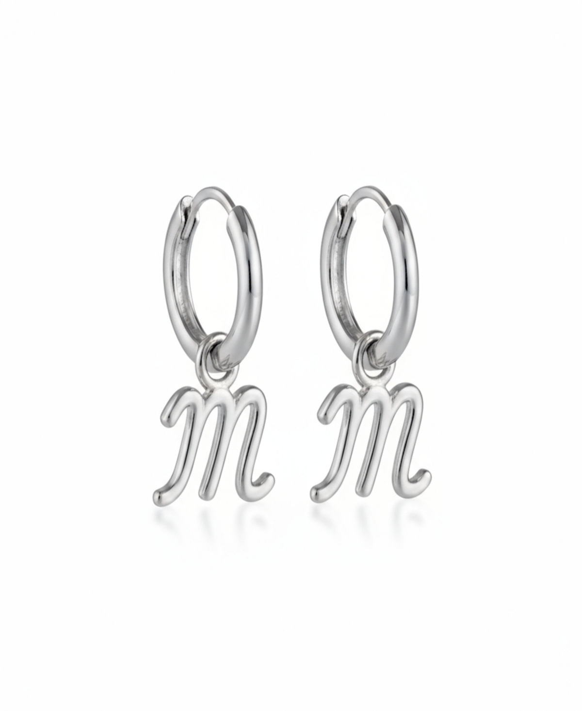 Click here for Oak & Luna Mini Signature Initial Huggie Earrings... prices