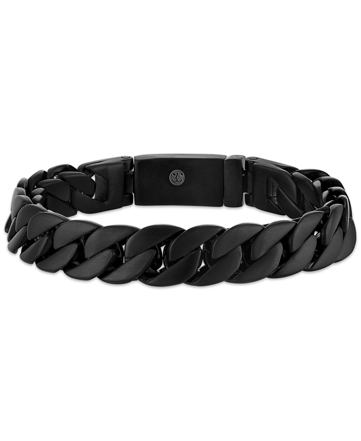 Click here for Esquire Mens Jewelry Black Double-Layer Curb Chain... prices