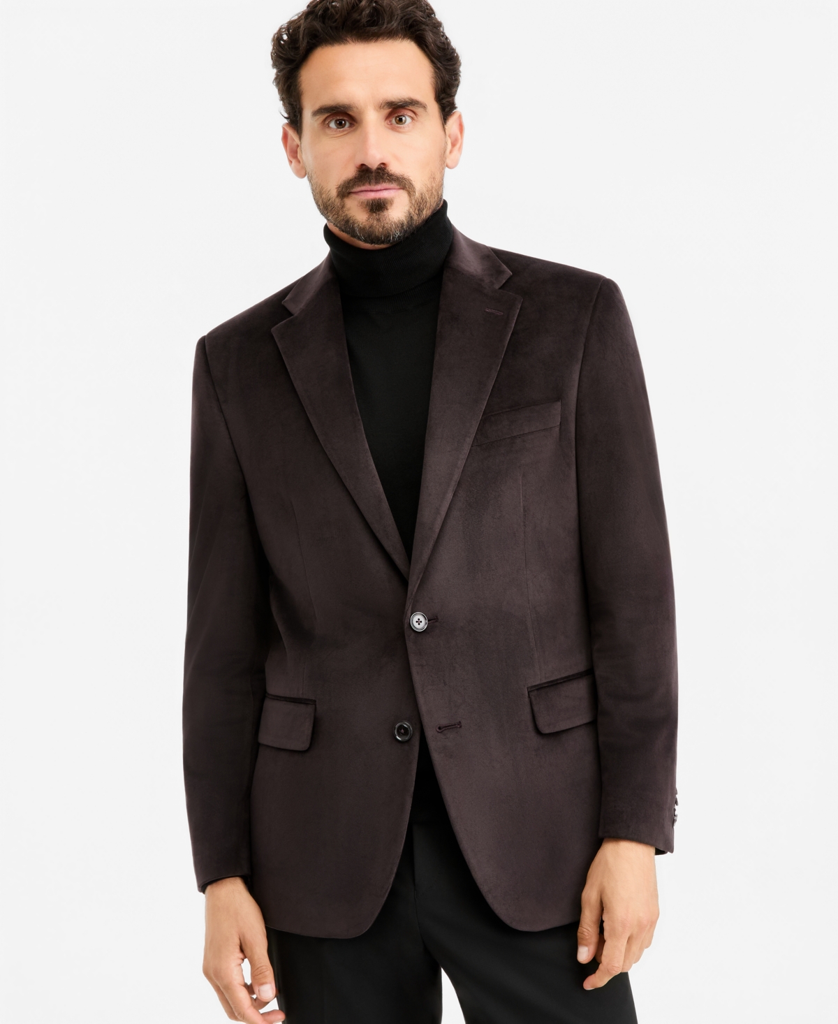 Click here for Michael Kors Mens Classic-Fit Velvet Sport Coat -... prices