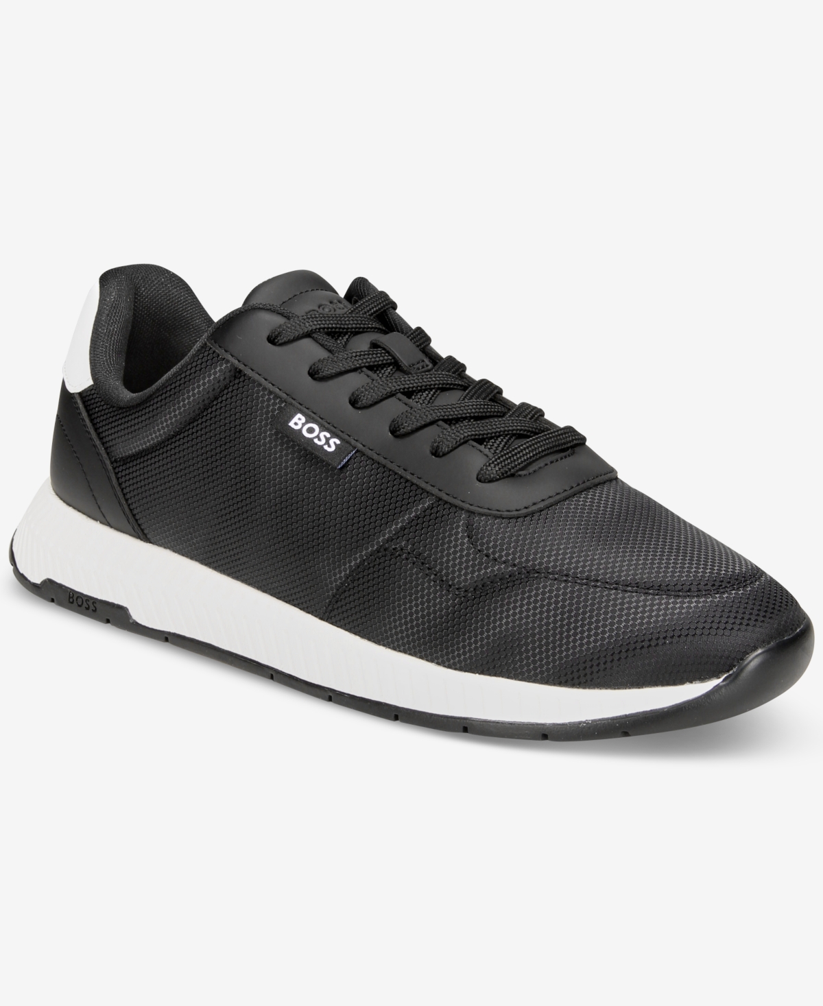 Click here for Boss by Hugo Boss Mens Running Lace-Up Sneakers -... prices
