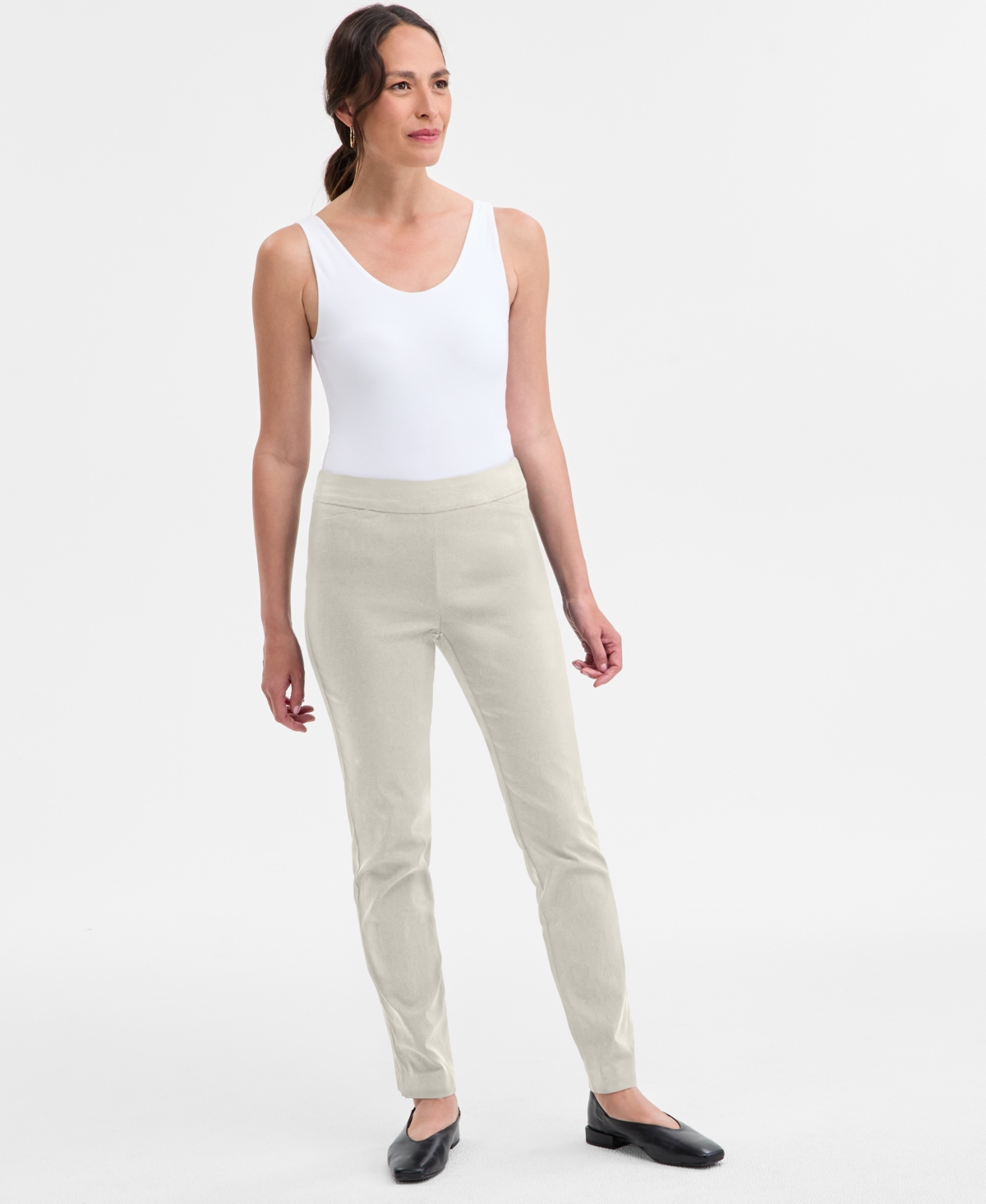 Click here for Jm Collection Womens Tummy-Control Cambridge Slim-... prices