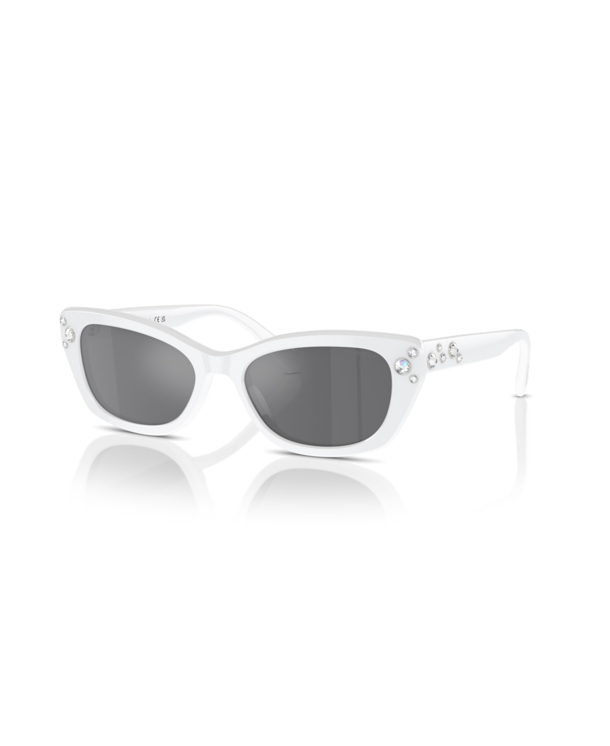 Click here for Swarovski Womens Rectangle Sunglasses  SK6019 - Mi... prices