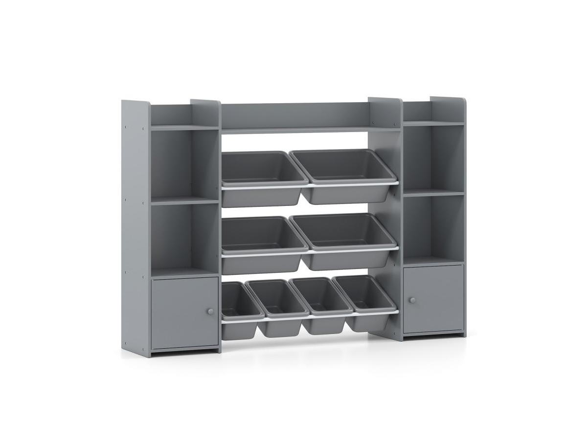 Click here for Slickblue Large Kids Storage Organizer with 8 Bins... prices