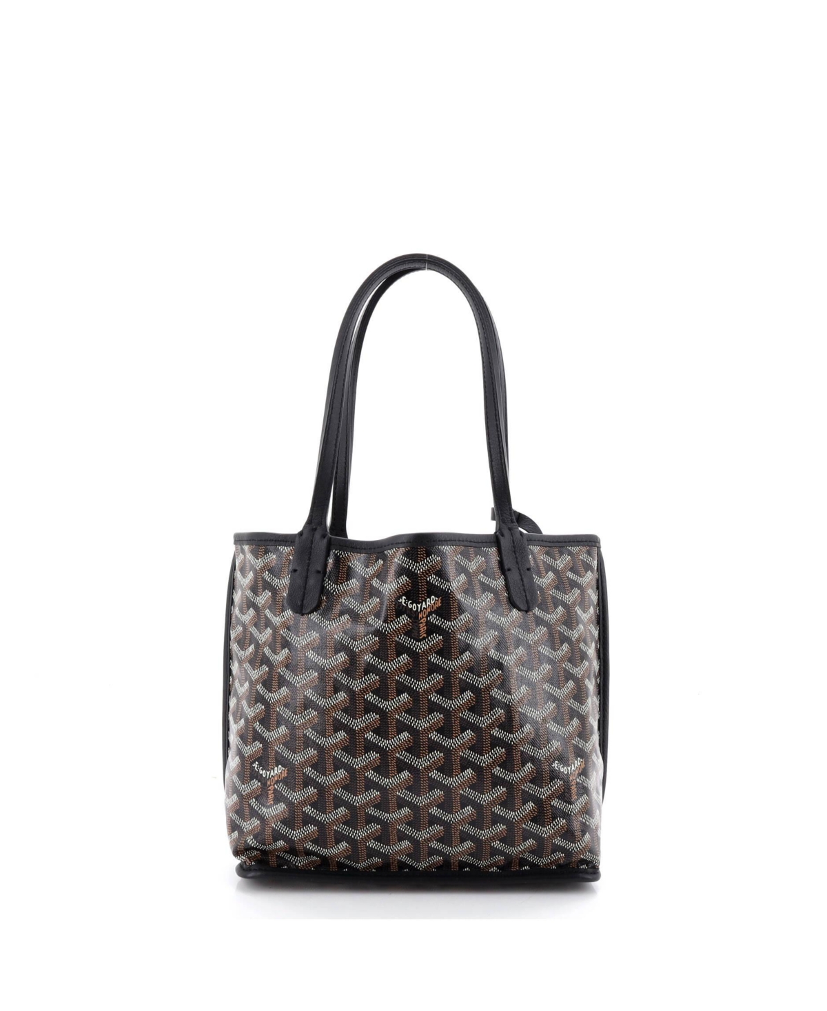 Click here for Pre-Owned Goyard Mini Anjou Reversible Tote Coated... prices