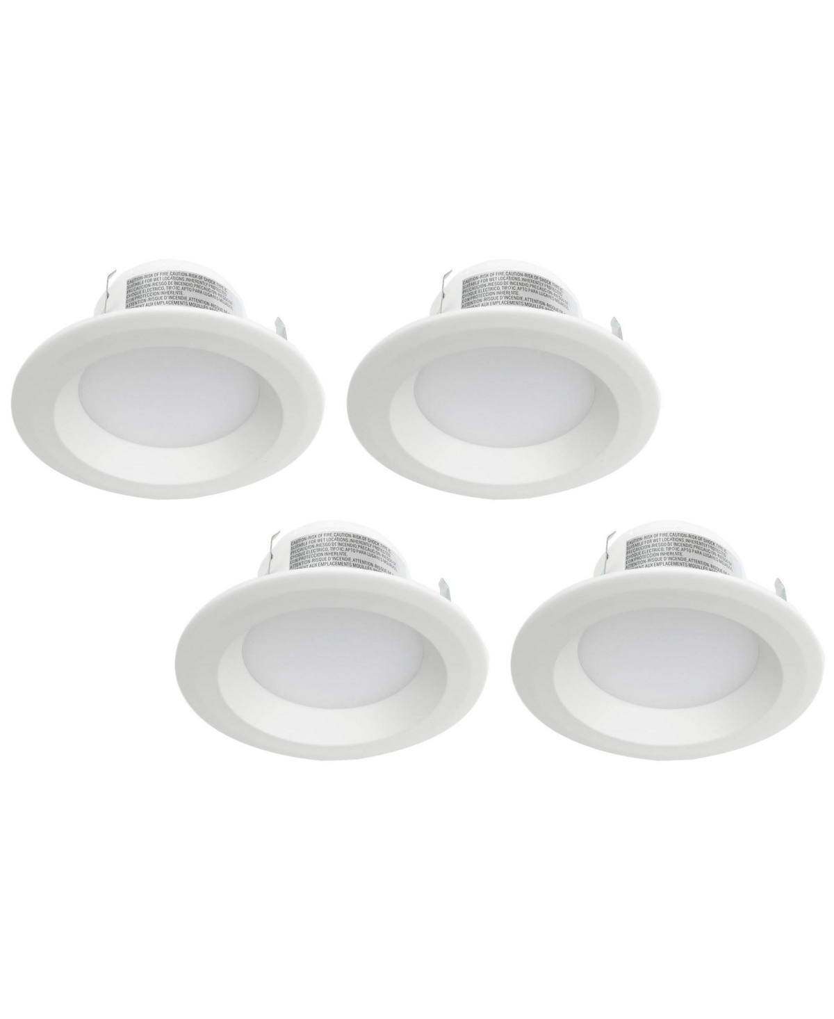 Click here for Tesler 4" 8.5W 3000K Led Retrofit Trims 4-Pac... prices