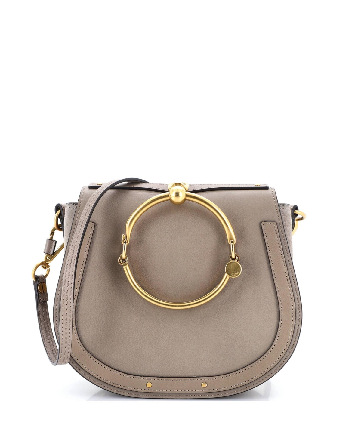 Click here for Pre-Owned Chloe Medium Nile Crossbody Bag Leather... prices