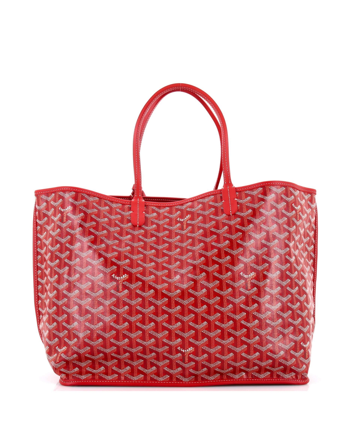 Click here for Pre-Owned Goyard Pm Anjou Reversible Tote Coated C... prices