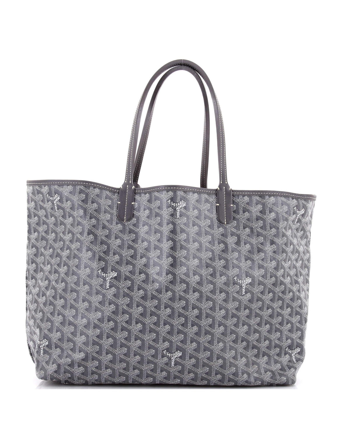 Click here for Pre-Owned Goyard Pm Saint Louis Tote Coated Canvas... prices