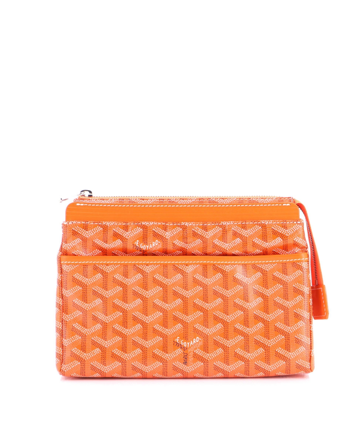 Click here for Pre-Owned Goyard Pm Miroir Toiletry Bag Coated Can... prices