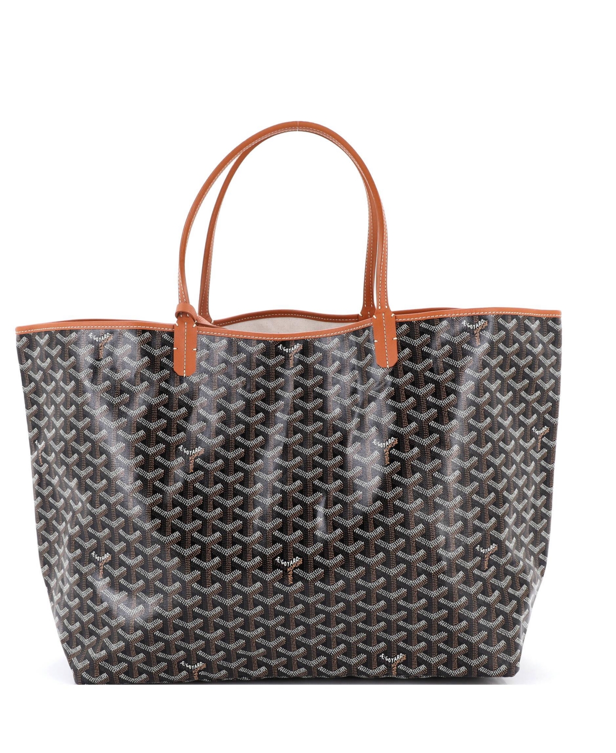 Click here for Pre-Owned Goyard Gm Saint Louis Tote Coated Canvas... prices