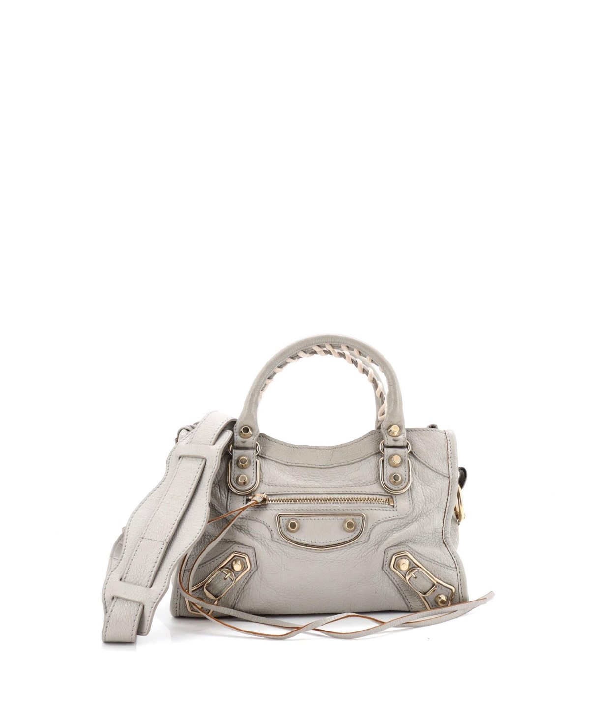 Click here for Pre-Owned Balenciaga Mini City Classic Metallic Ed... prices