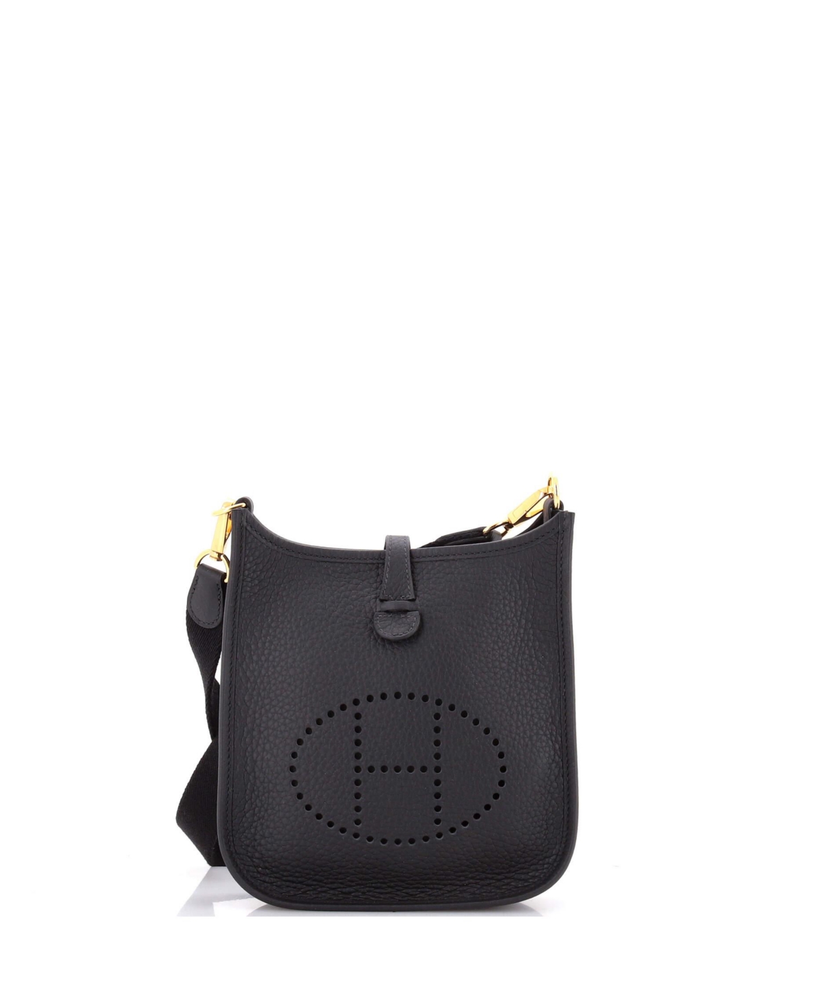 Click here for Pre-Owned HERMES Tpm Evelyne Bag Gen Iii Clemence... prices