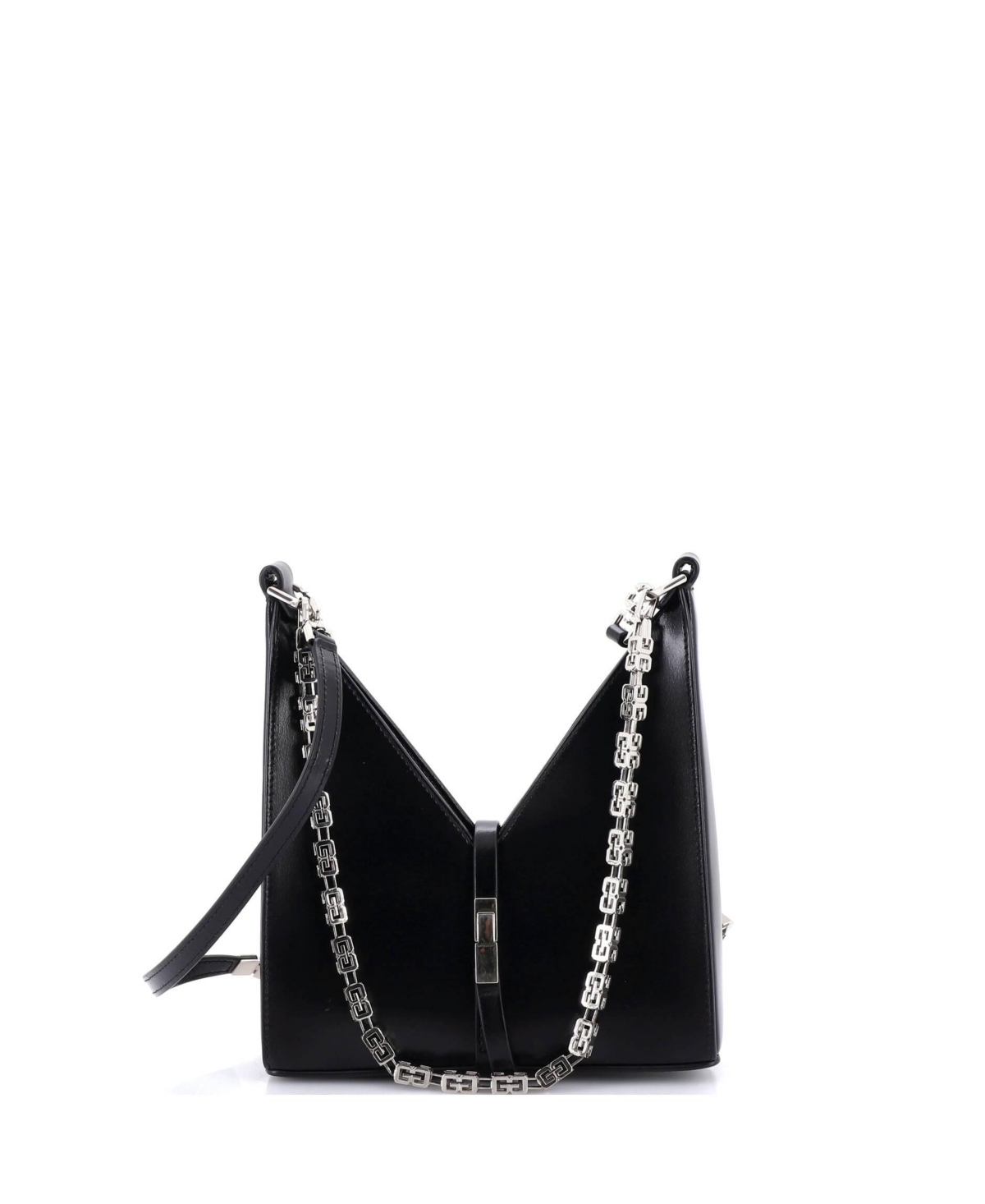 Click here for Pre-Owned Givenchy Mini Cut Out Bag Leather - Blac... prices