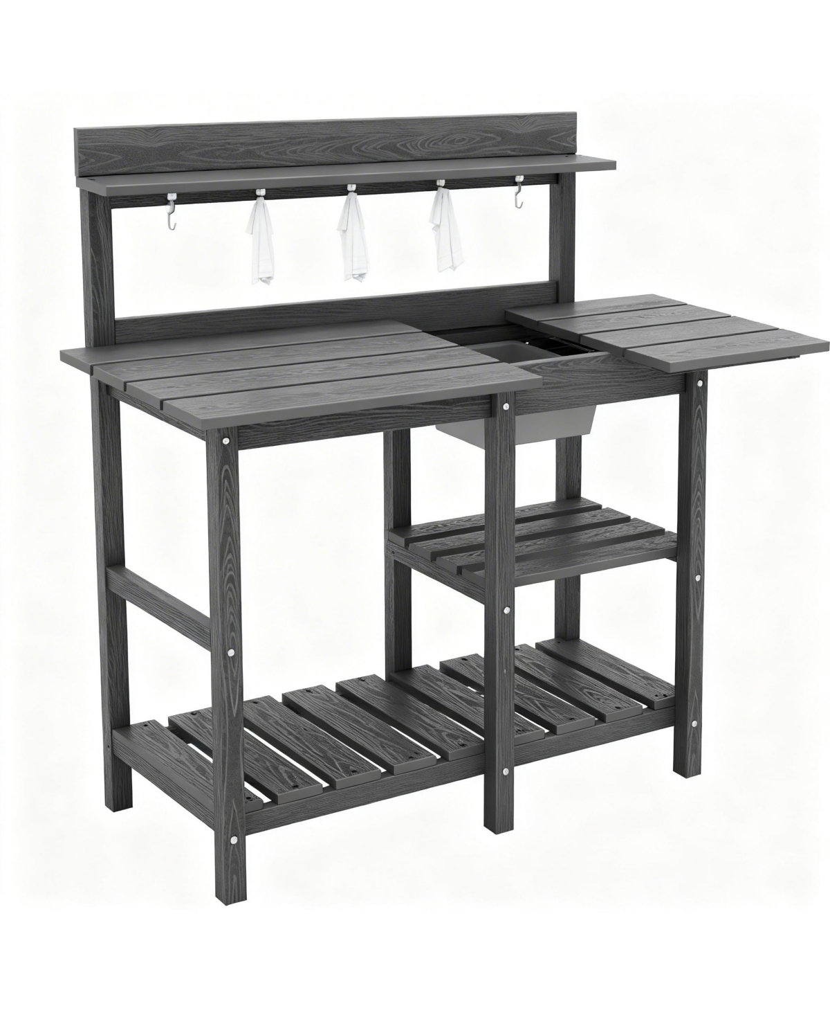 Click here for Yigii Beautiful outdoor potting rack with sink and... prices