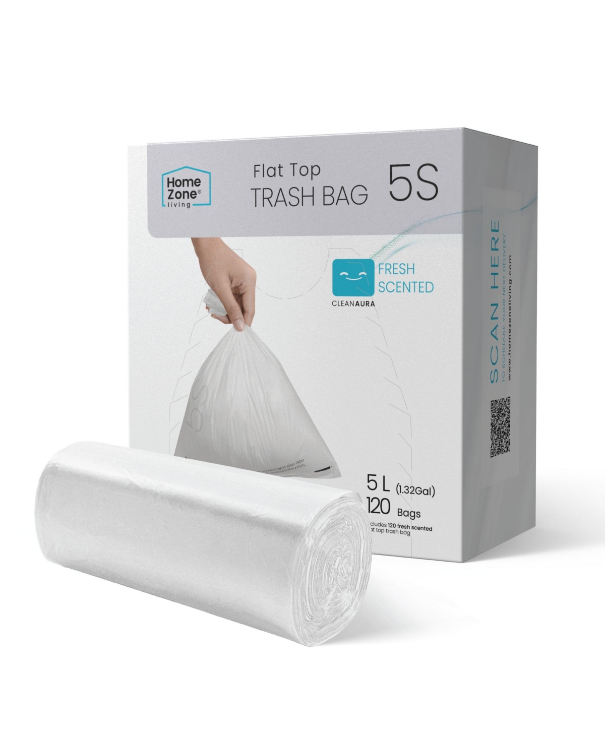 Click here for Home Zone Living Code 5S Small Trash Bags Custom F... prices