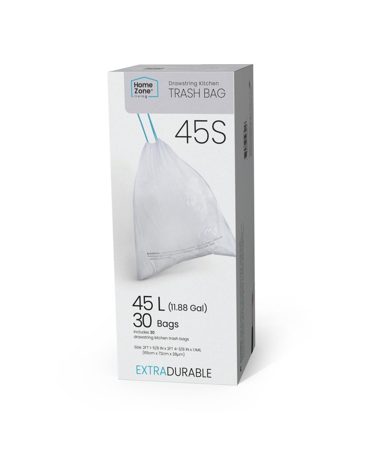 Click here for Home Zone Living Code 45S Drawstring Kitchen Trash... prices