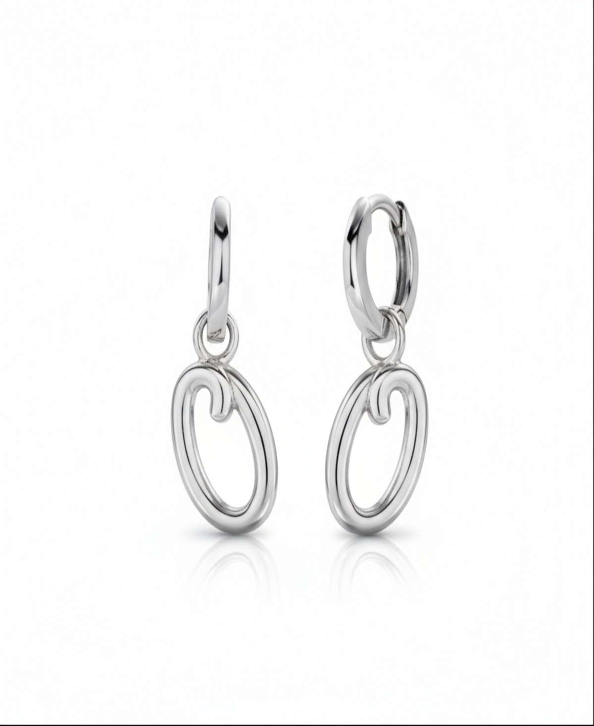 Click here for Oak & Luna Mini Signature Initial Huggie Earrings... prices