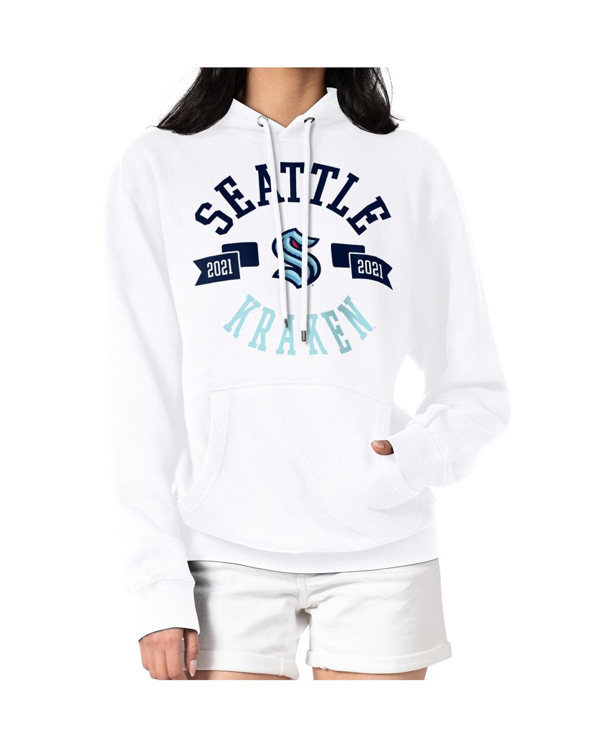 Click here for G-iii 4Her by Carl Banks Womens White Seattle Krak... prices