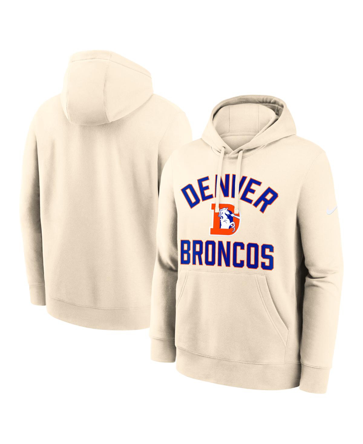 Click here for Nike Mens Natural Denver Broncos Club Hoodie - Nat... prices