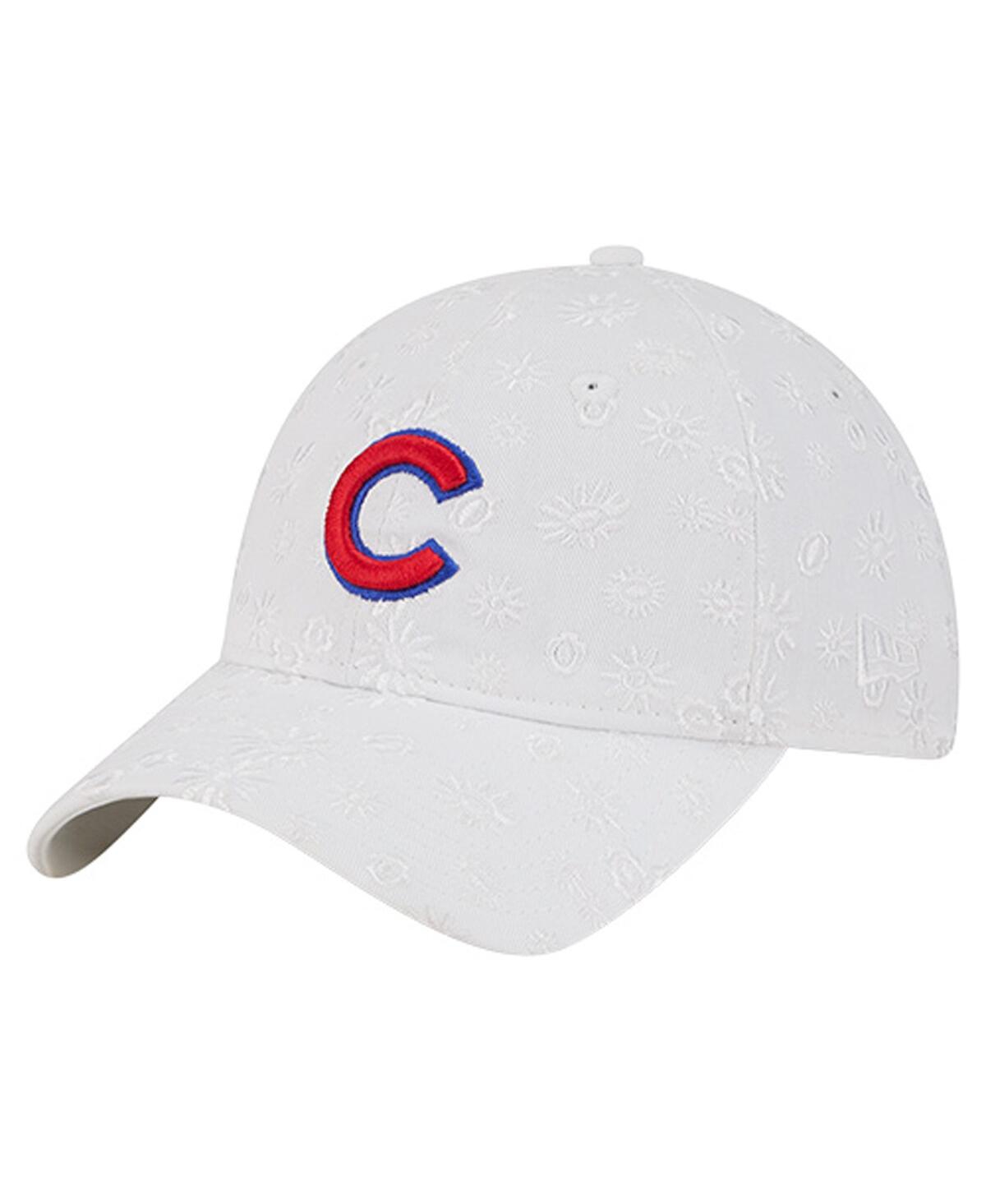 Click here for New Era Womens White Chicago Cubs Floral Mesh 9TWE... prices