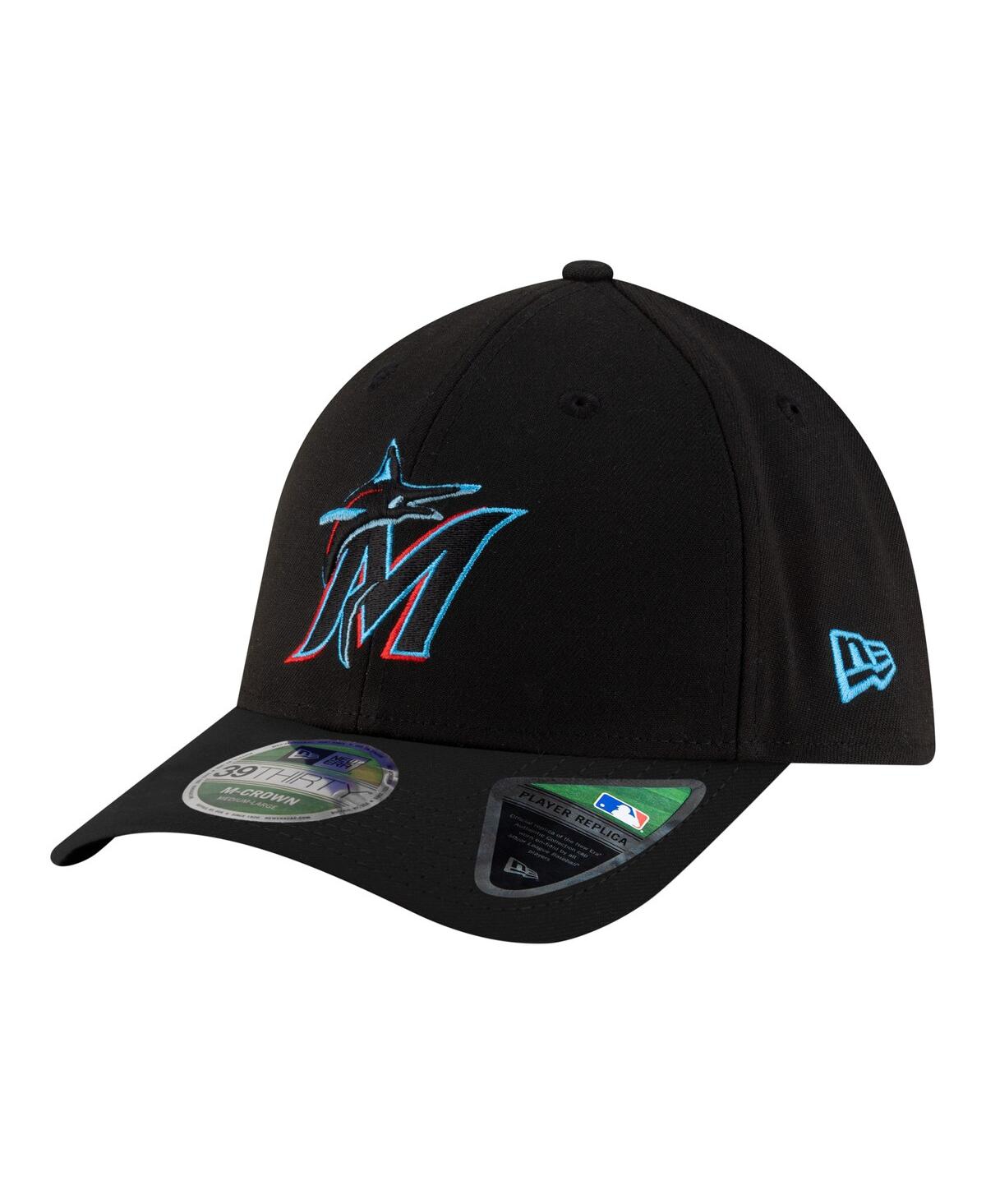 Click here for New Era Mens Black Miami Marlins Player Replica 39... prices
