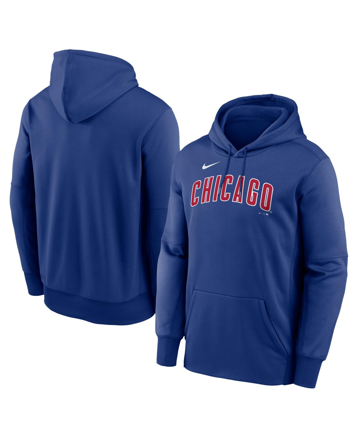Click here for Nike Mens Royal Chicago Cubs Primary Wordmark Ther... prices
