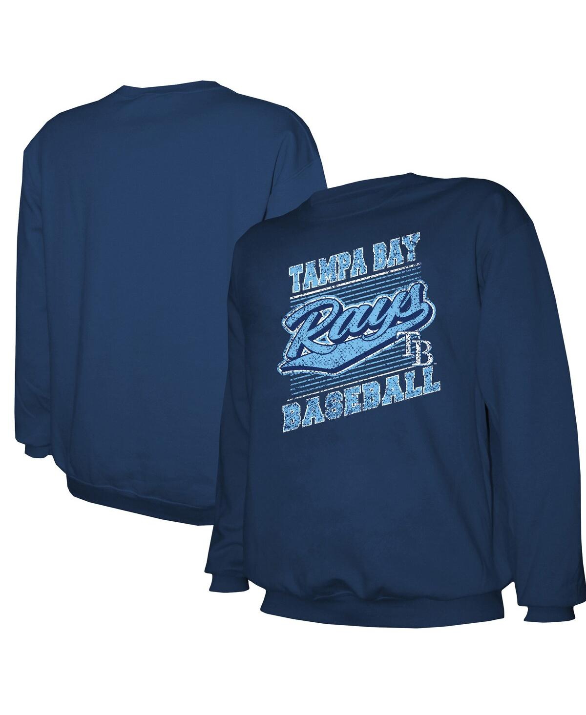Click here for Stitches Mens Navy Tampa Bay Rays Lightweight Crew... prices