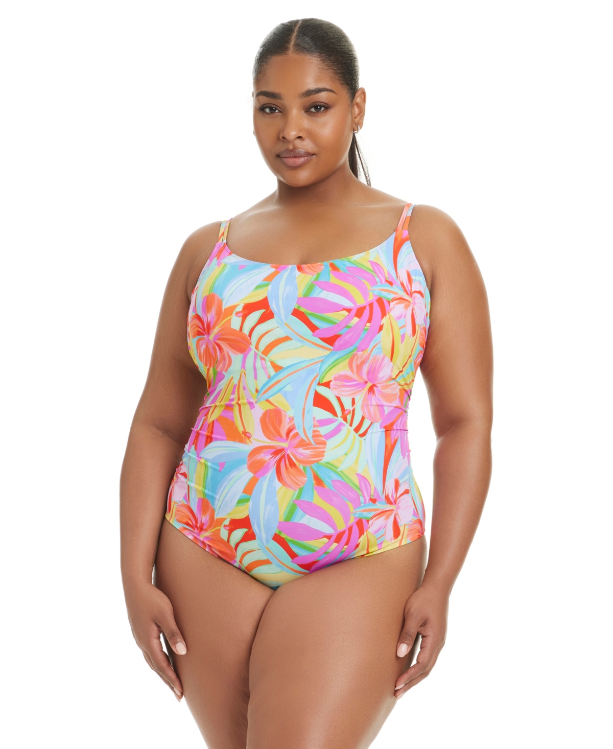 Click here for Bleu by Rod Beattie Plus Size Bellissimo Scoop Nec... prices