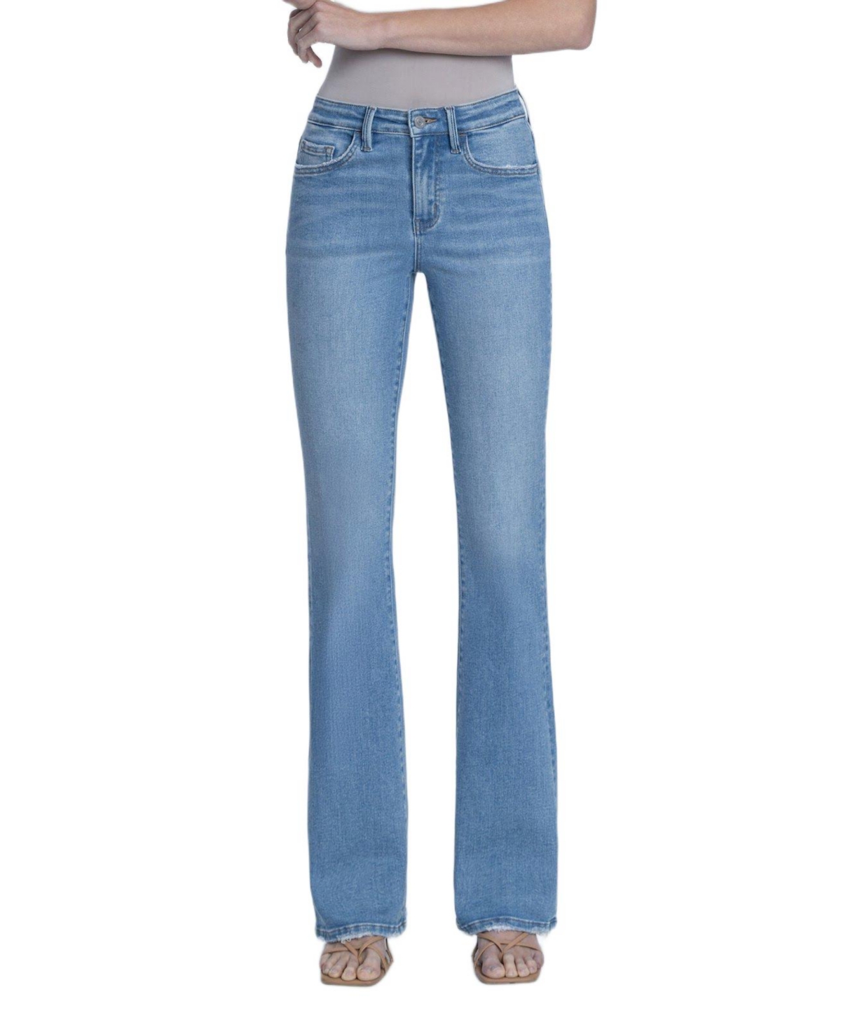 Click here for Vervet Womens High Rise Full Length Bootcut Jeans... prices