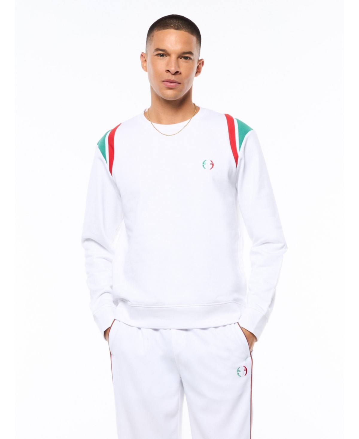 Click here for Sergio Tacchini Mens Eredita Crewneck - Brilliant... prices